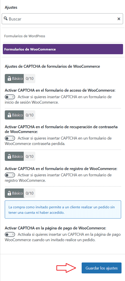 Captcha de aios para WooCommerce | Mbrsolution Blog Español