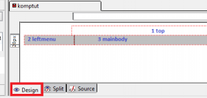 KompoZer Left Menu CSS Style | Mbrsolution
